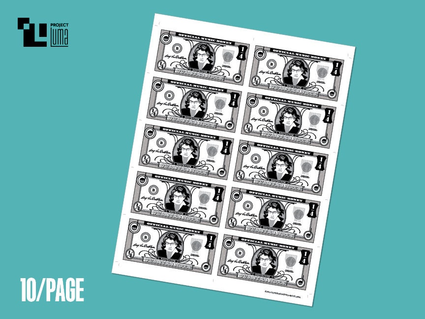 Music Money (digital Download) - Etsy