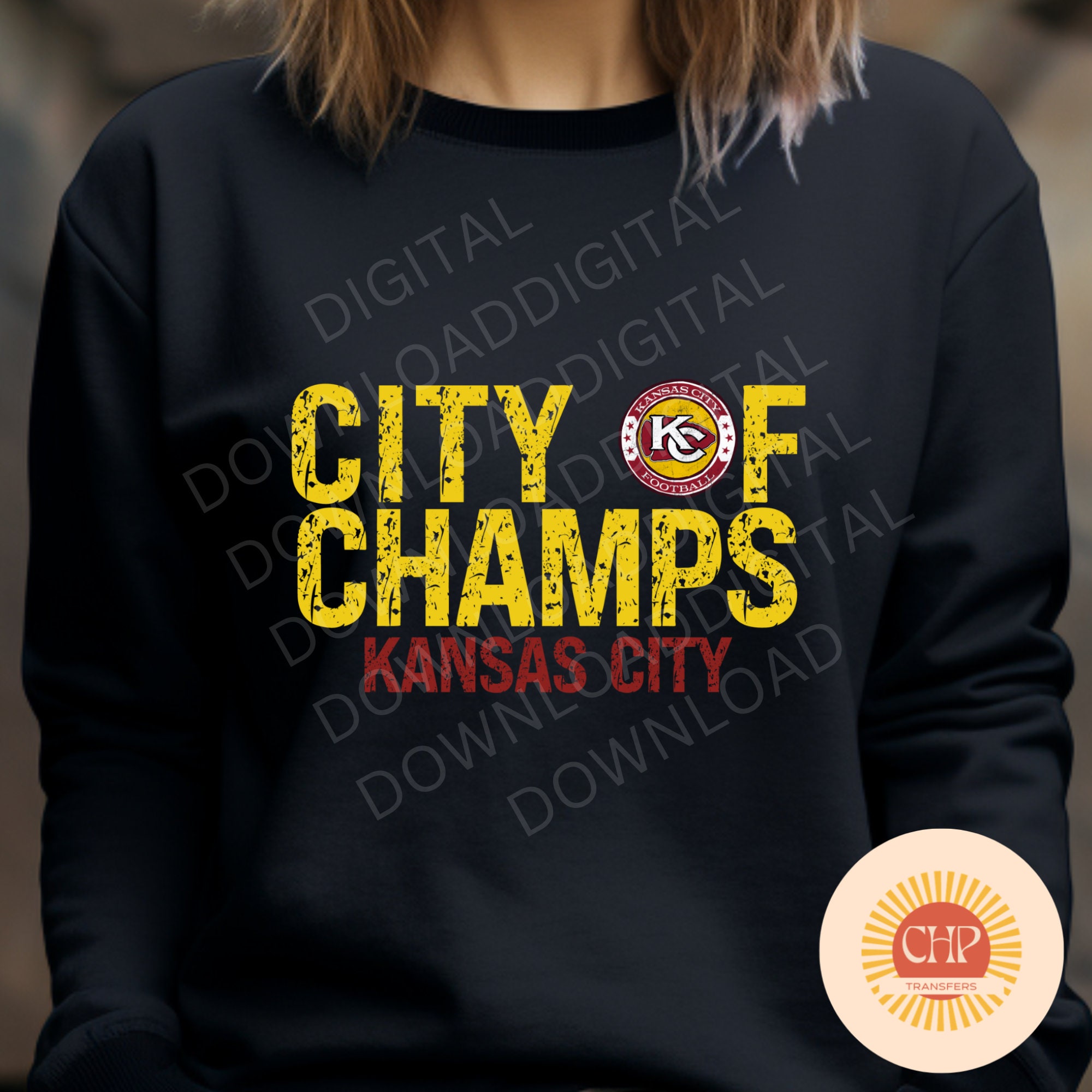 KC City of Champs Kansas City Super Bowl PNG Digital Download - Etsy