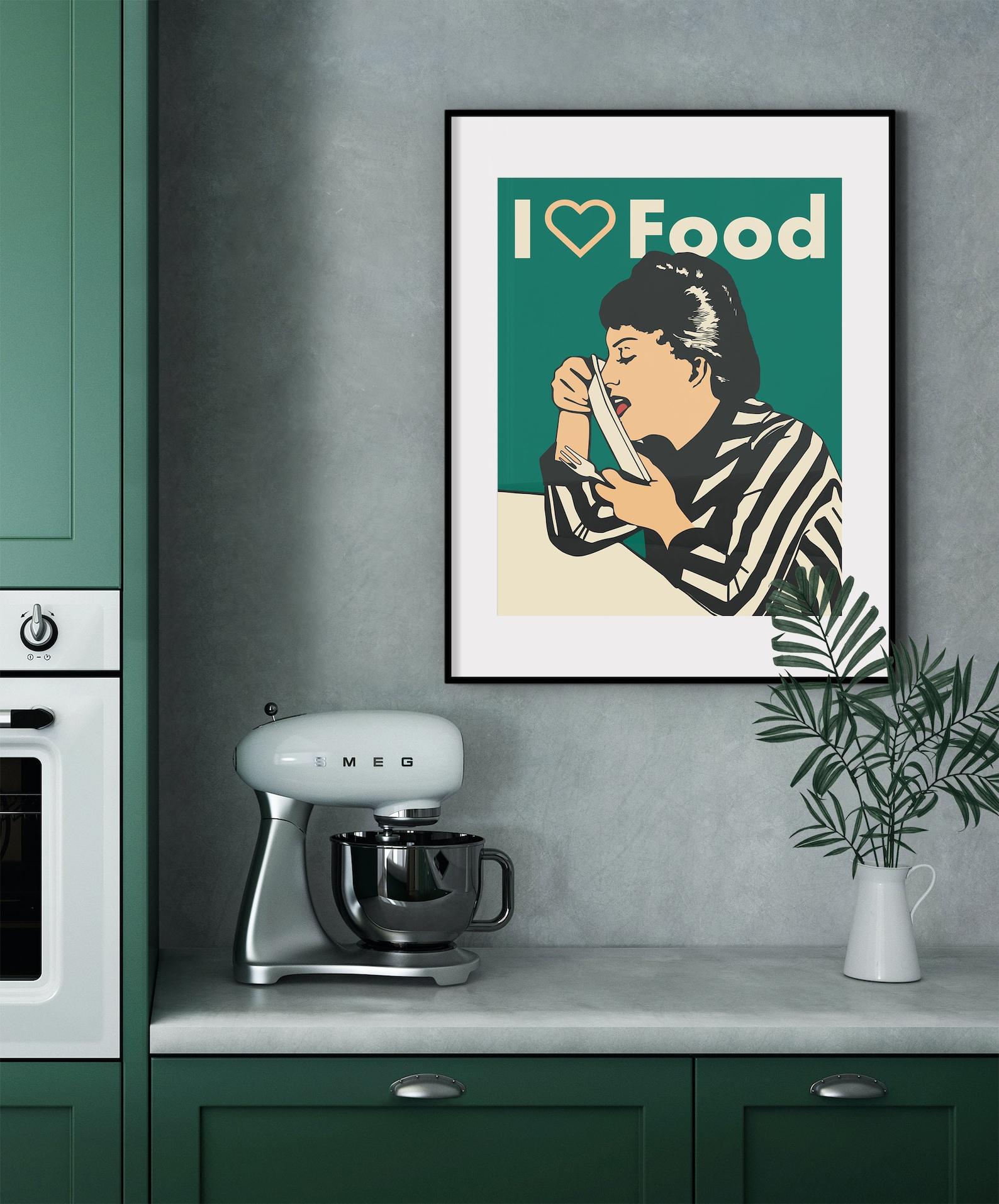 Food Poster Kitchen Wall Art Modern Kitchen Decor Dining - Etsy