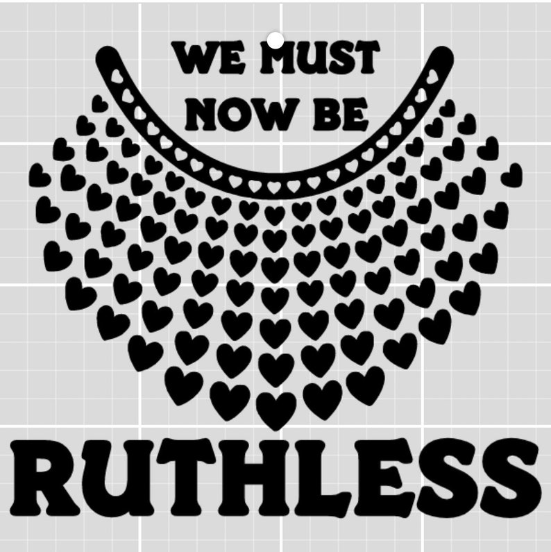 We Must Now Be Ruthless Car Decal - Etsy