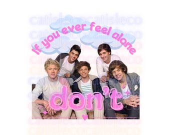 One Direction 1D Logo Png - Etsy