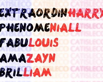 ONE DIRECTION ARROW Svg Png - Etsy