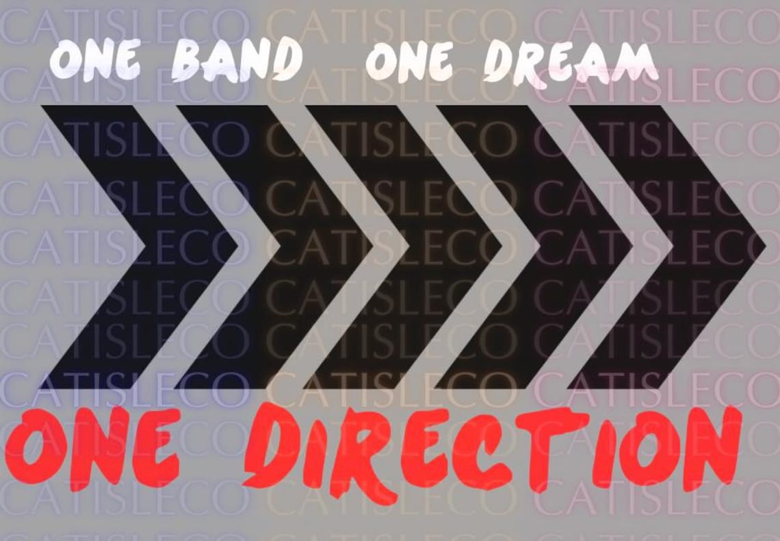 ONE DIRECTION ARROW Svg Png - Etsy