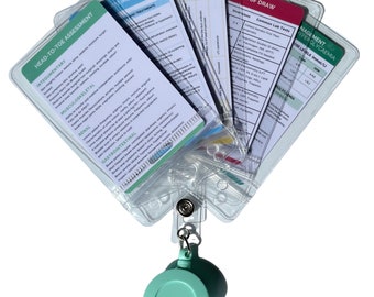 Heart Sounds Horizontal Badge Card - Etsy