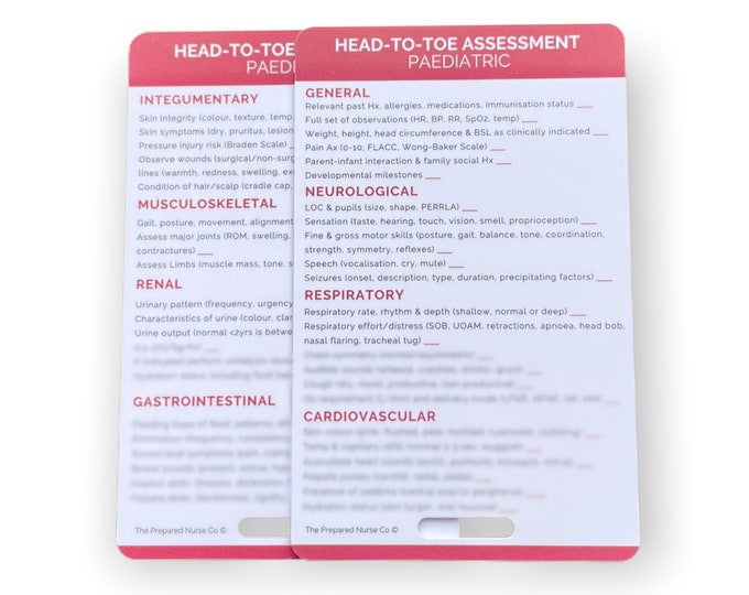 STEMI Reference Tool Vertical Badge Pocket Card for Nurse Paramedic RN ...