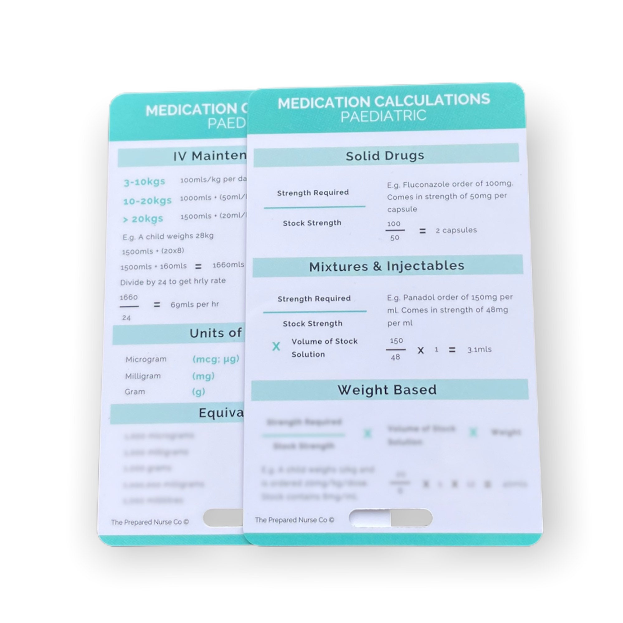 Paediatric Medication Calculations Nursing Reference Card Etsy Paediatric Medication Calculations Nursing Reference Card Etsy
