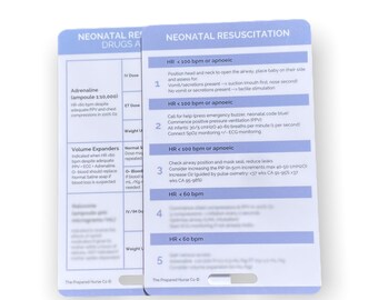 Antepartum Non Stress Test Reference Vertical Badge Card - Etsy