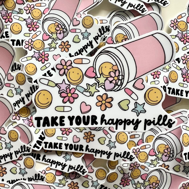 Happy Pill - Etsy