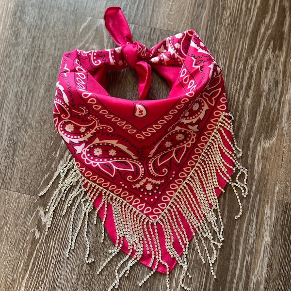 Rhinestone Bandanas - Etsy