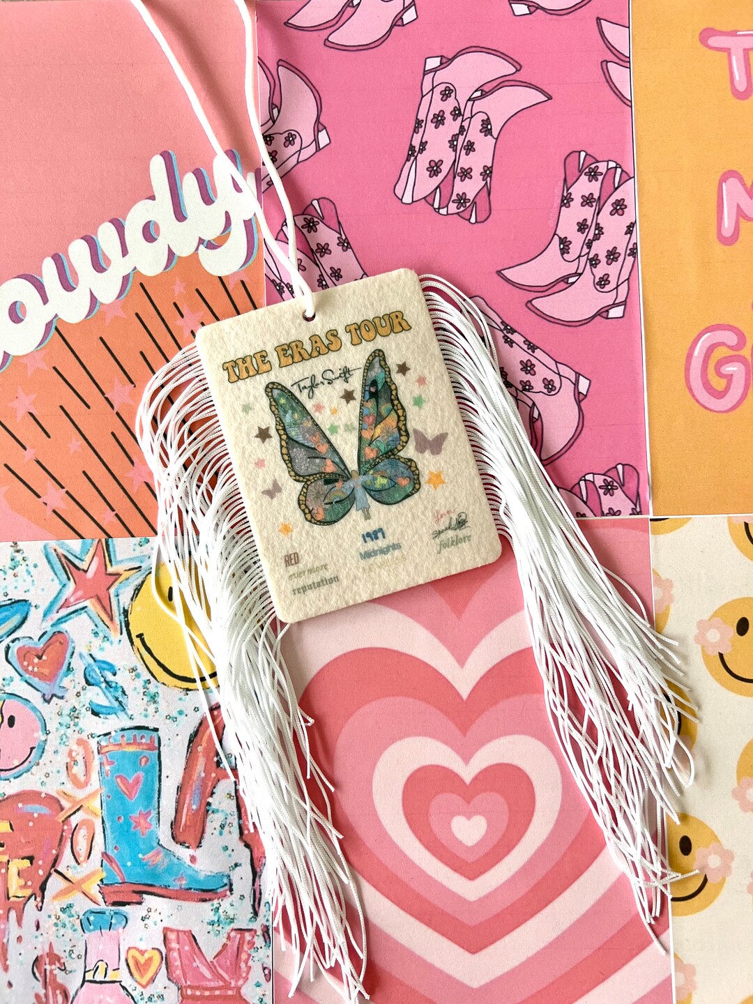 The Eras Tour Air Freshener | Swiftie Air Freshener | Swifty Car ...