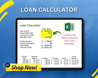 Simple Loan Payoff Spreadsheet for Google Sheets Amortization Schedule ...