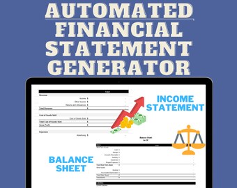 Statement Generator - Etsy