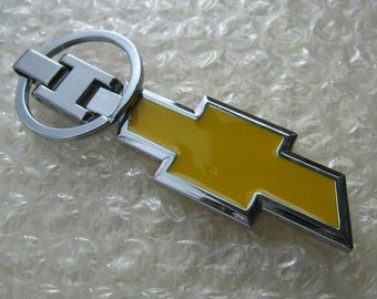 Chevy Style Metal Emblem Keychain - Etsy