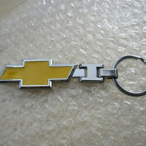 Chevy Style Metal Emblem Keychain for Impala Tahoe Suburban Spark ...