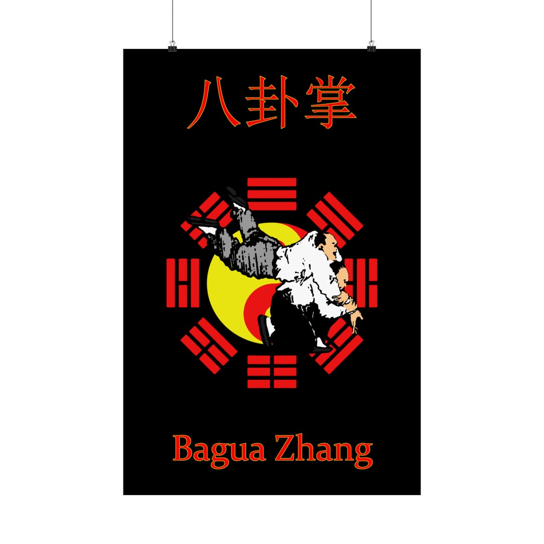 Baguazhang Kung Fu (8 Trigram Palm) Matte Vertical Poster - Etsy