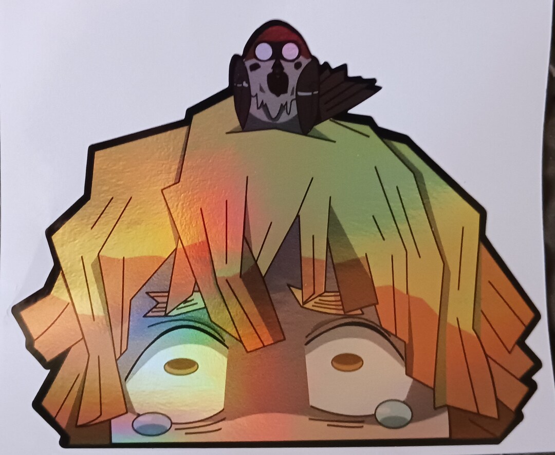 Reflective Anime Sticker11 - Etsy