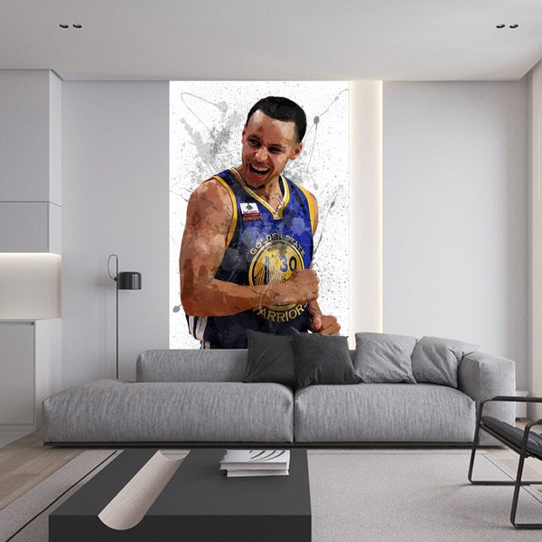 Stephen Curry Poster Wallpaper Art - Etsy