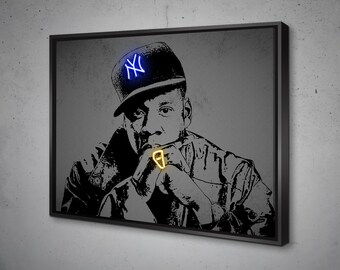 Jay Z Canvas - Etsy