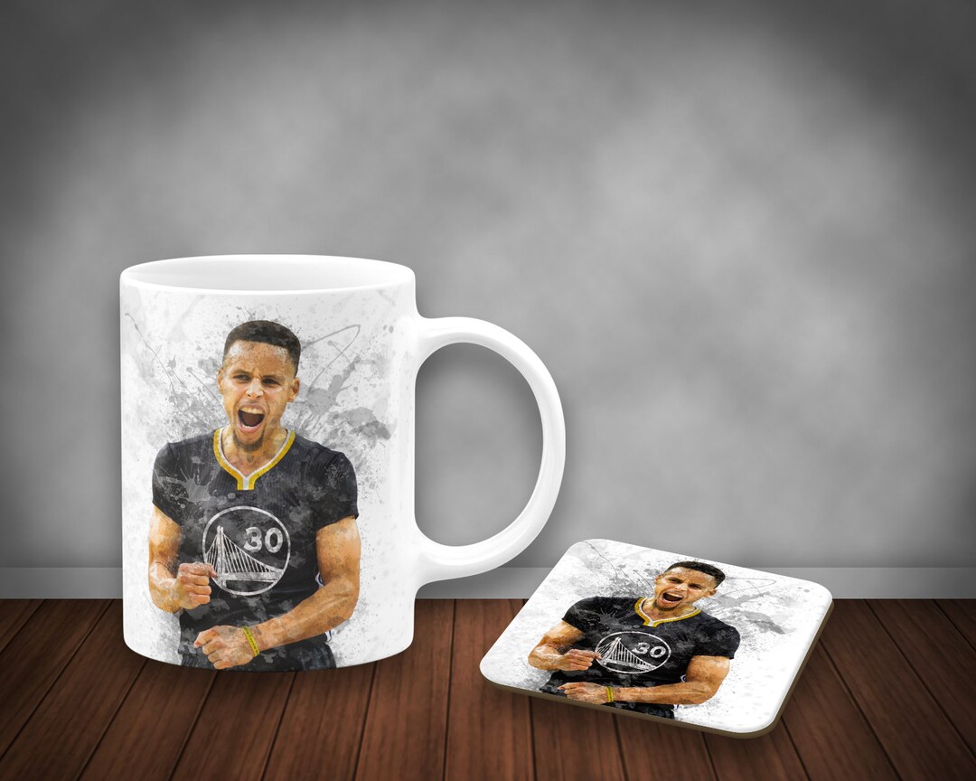 Stephen Curry Mug and Coaster Set of Mug & Coaster Printed - Etsy UK