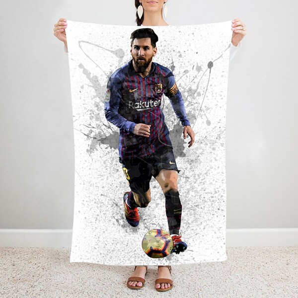 Messi Blanket - Etsy Australia