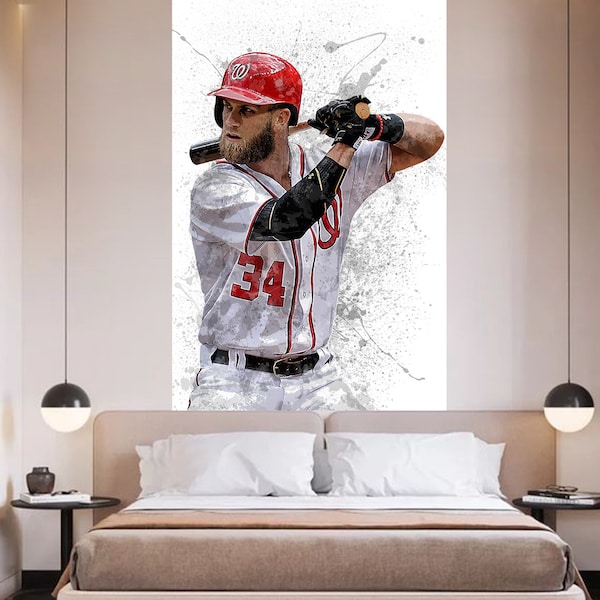 Bryce Harper Wallpaper - Etsy