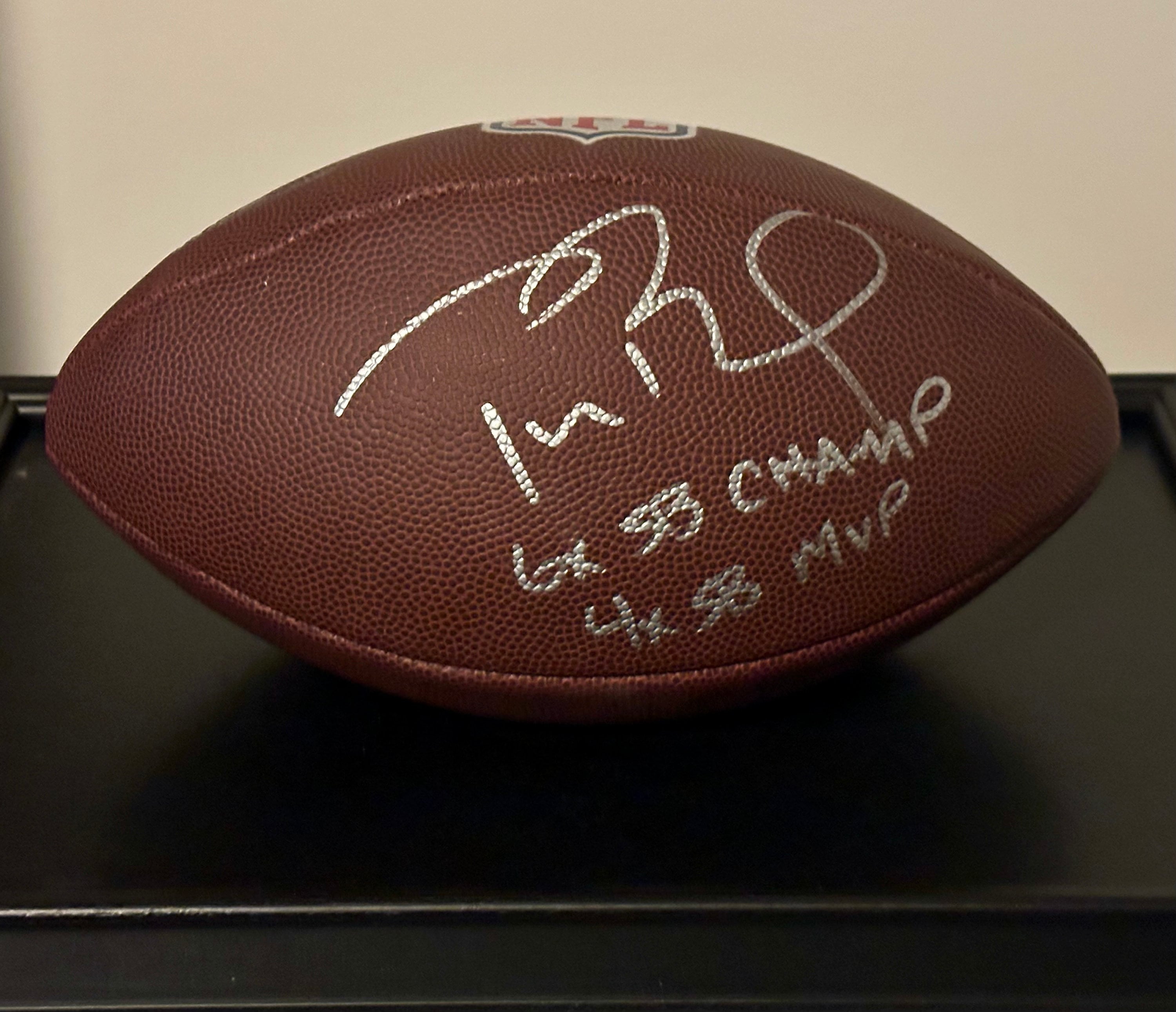 Tom Brady Signed NFL Football - Etsy