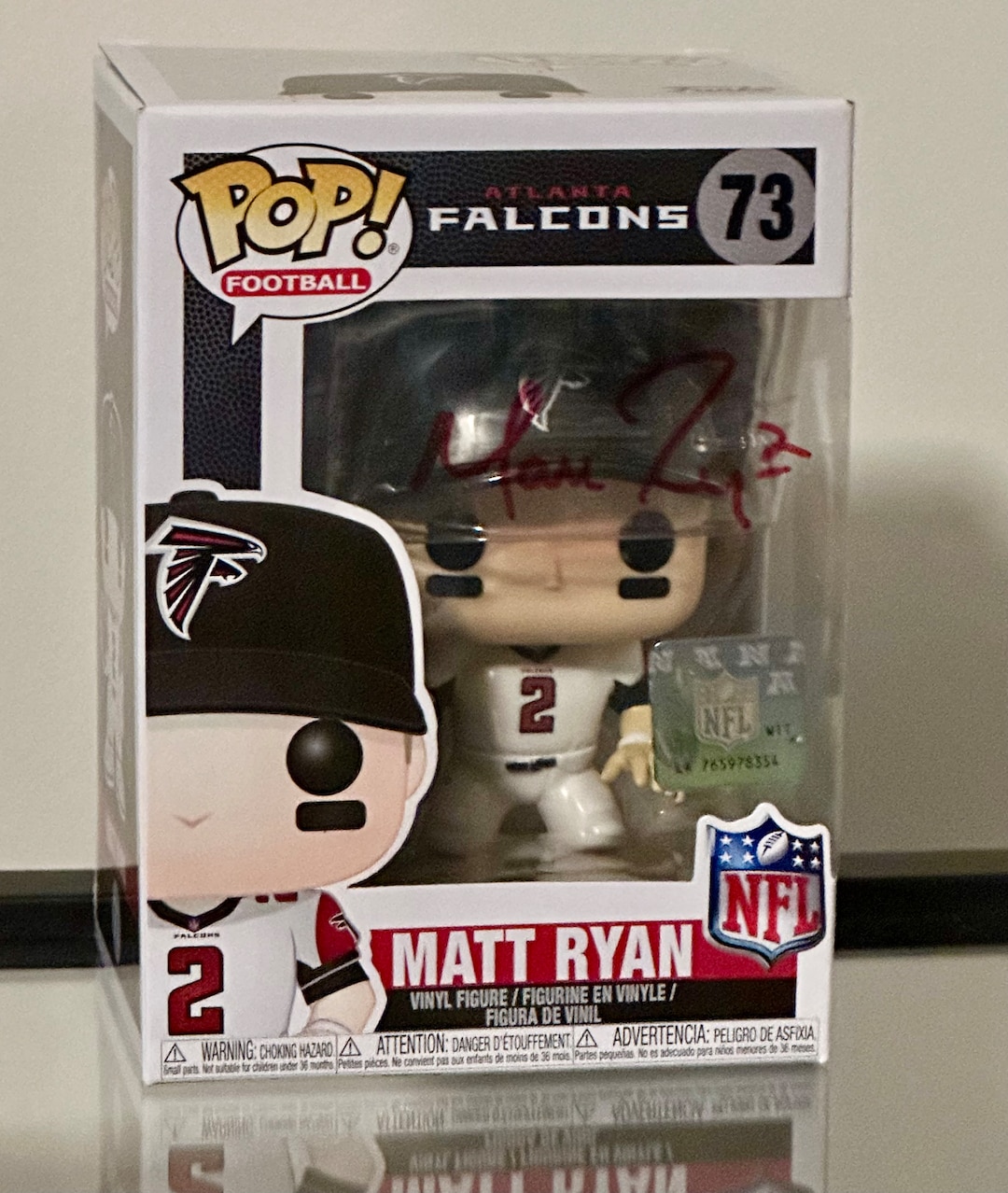 Matt Ryan Signed Funko Pop - Etsy