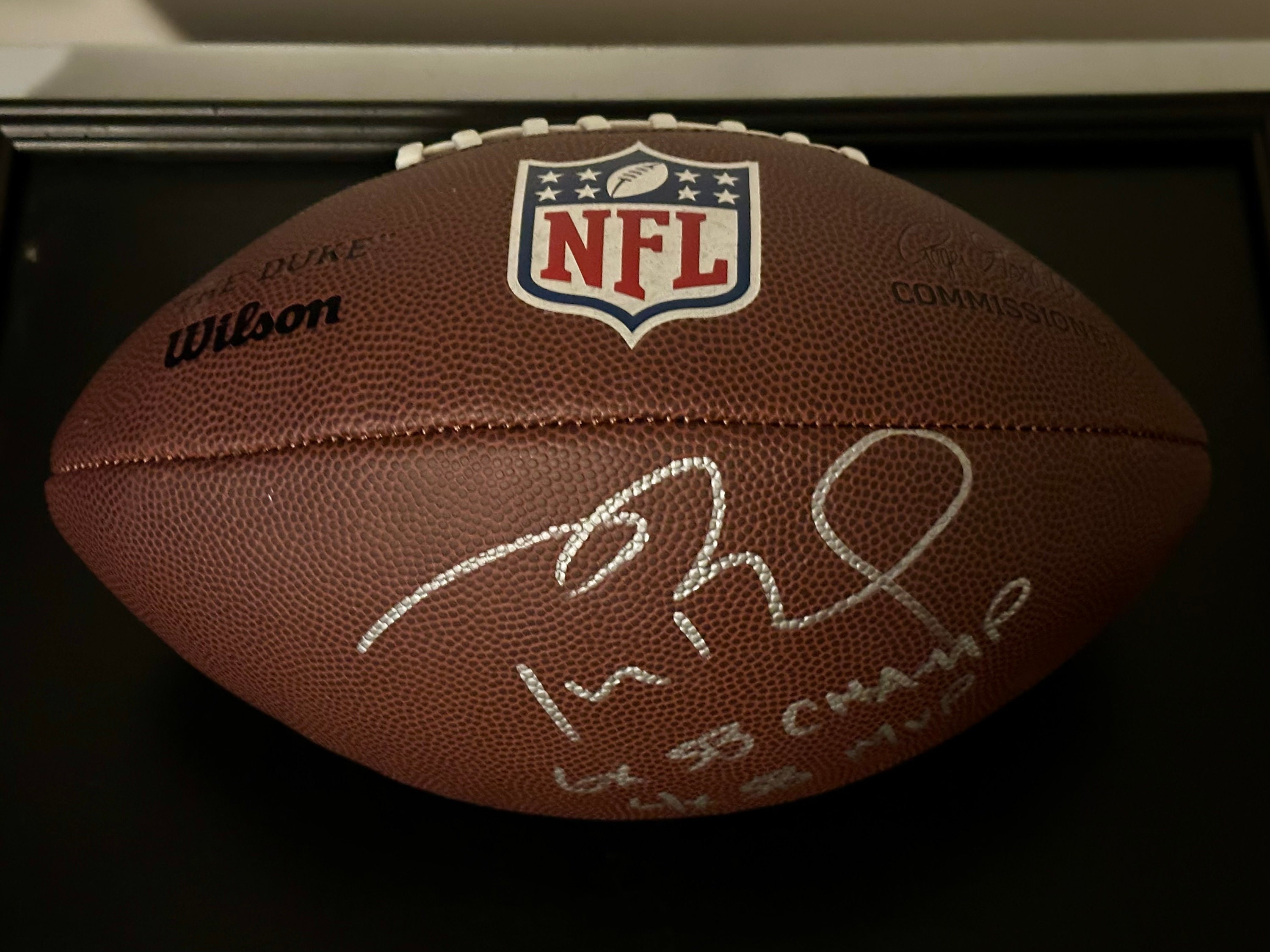 Tom Brady Signed NFL Football - Etsy