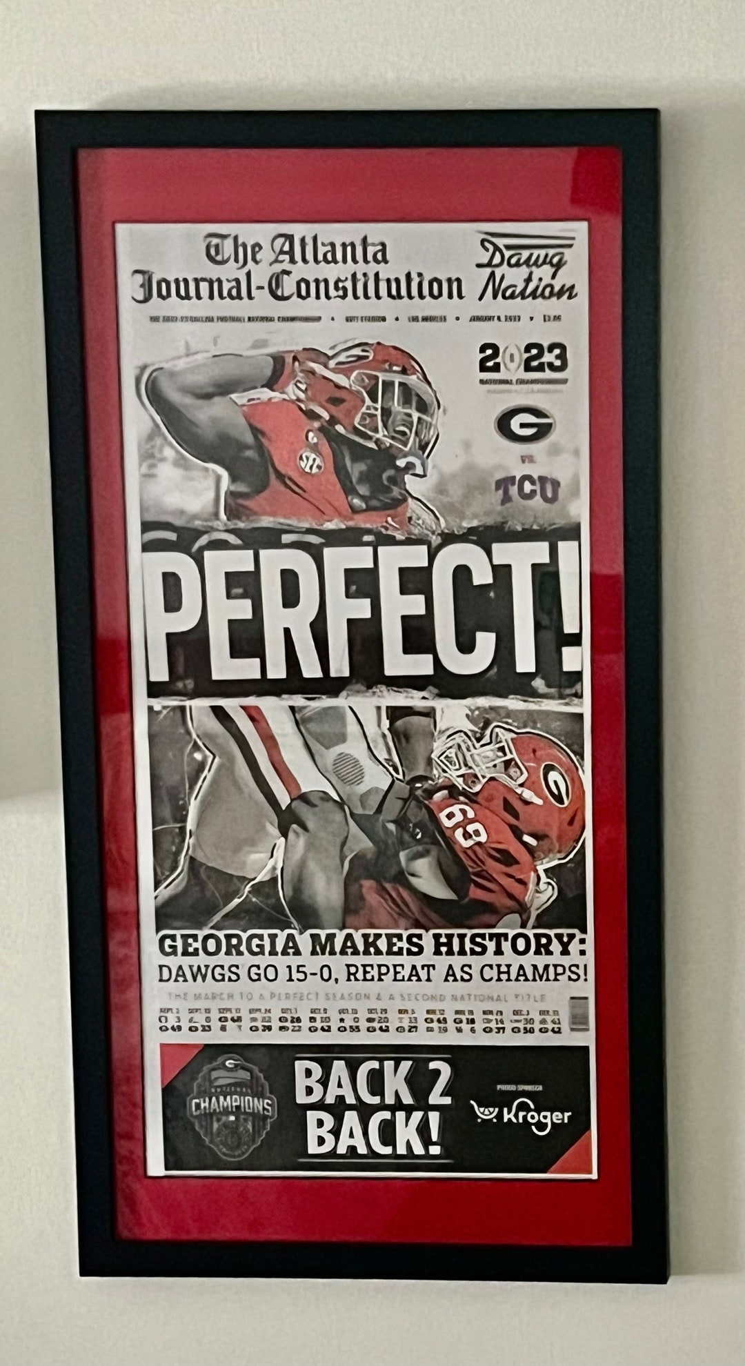 University of Georgia Football Championship Atlanta Journal ...