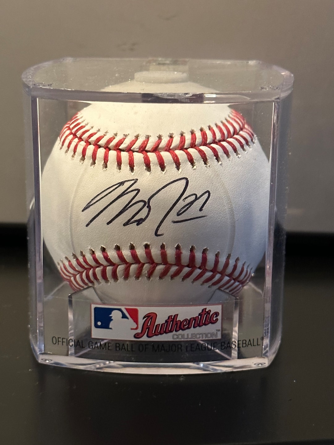 Mike Trout Autographed Official Major-league Baseball - Etsy