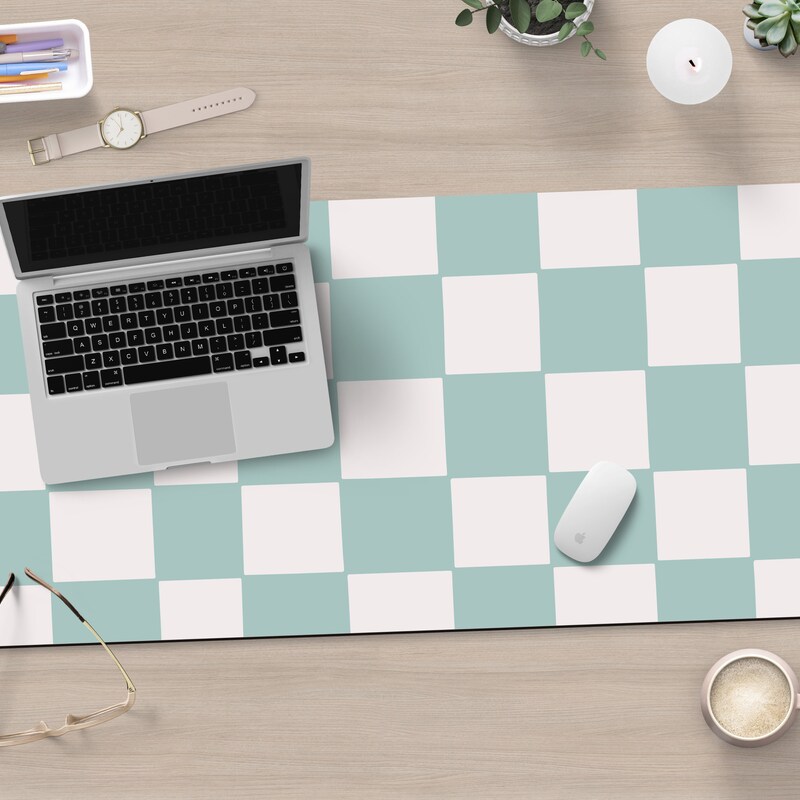 Green Desk Mat - Etsy