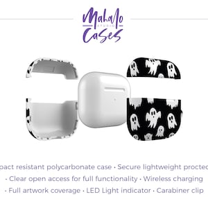 Cute Ghosts AirPod Pro 2 Case Spooky Airpods Case AirPod Pro Case ...