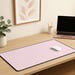 Pink Gingham Desk Mat, Pastel Checkered Desk Pad, Aesthetic Office ...