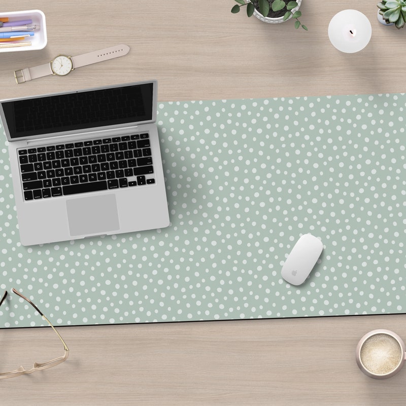 Green Desk Mat - Etsy