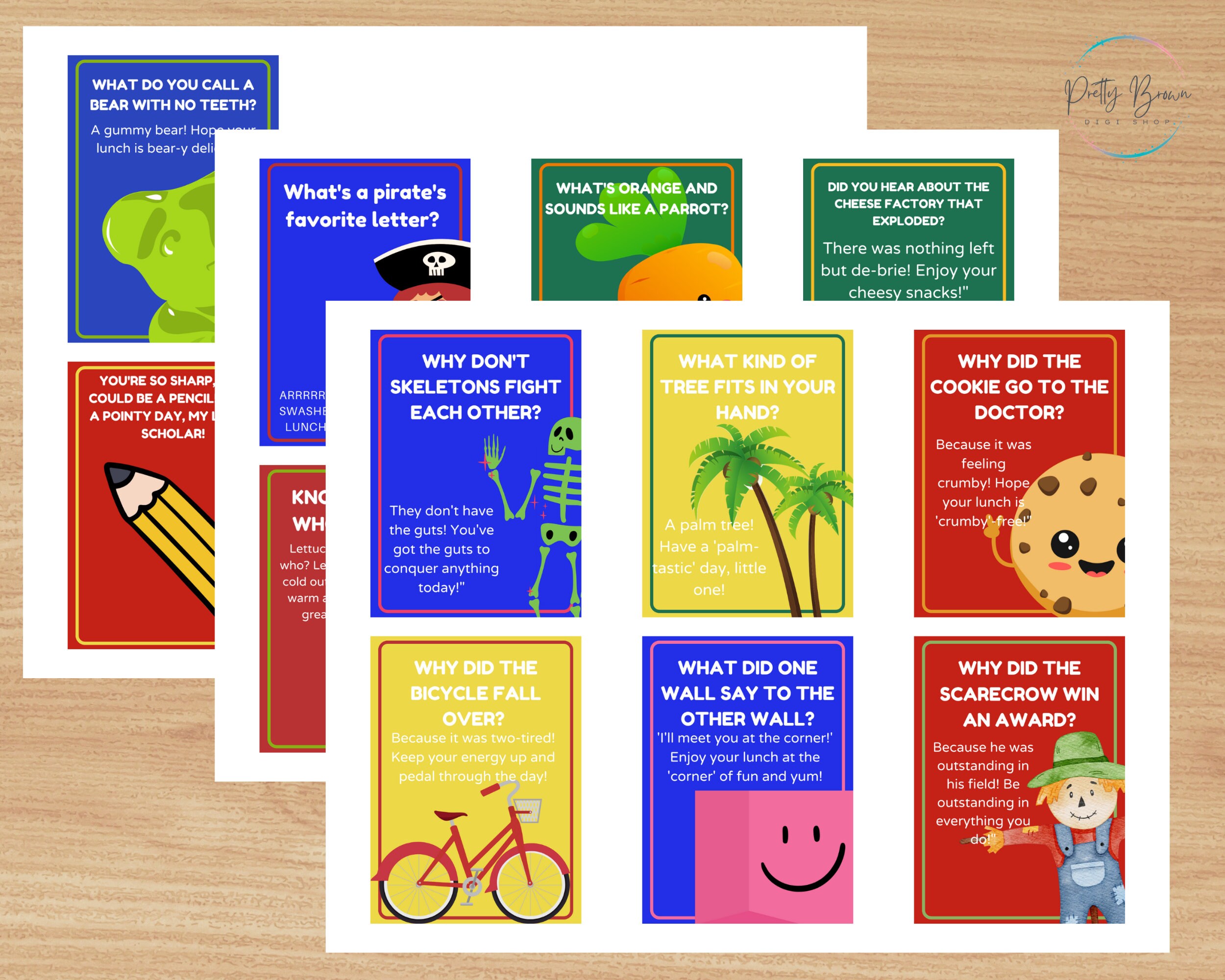 Lunch Box Notes Mom Notes Kids Laughter Note Cards - Etsy