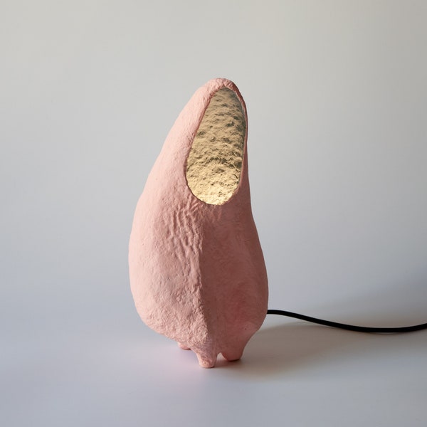 Paper Mache Lamp] - Etsy