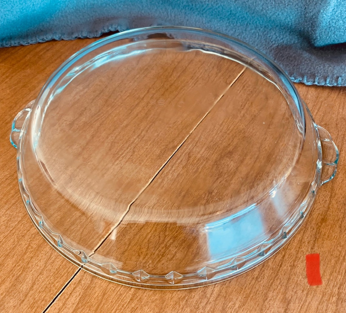 Clear Pyrex 9 1/2 Scalloped Pie Plate set of 3 - Etsy