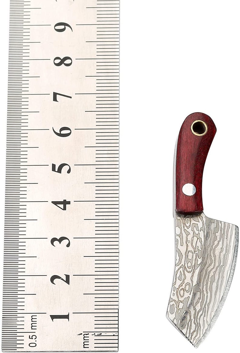 Itty Bitty Butchers Knife Keychain Box Cutter Envelope Opener - Etsy