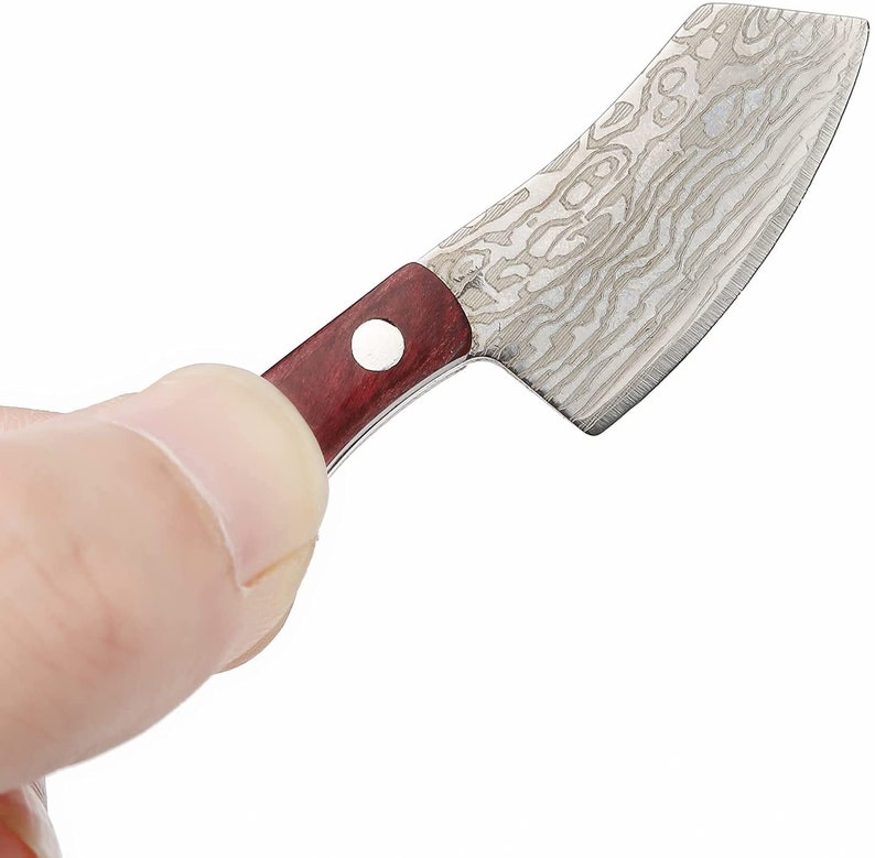 Itty Bitty Butchers Knife Keychain Box Cutter Envelope Opener - Etsy