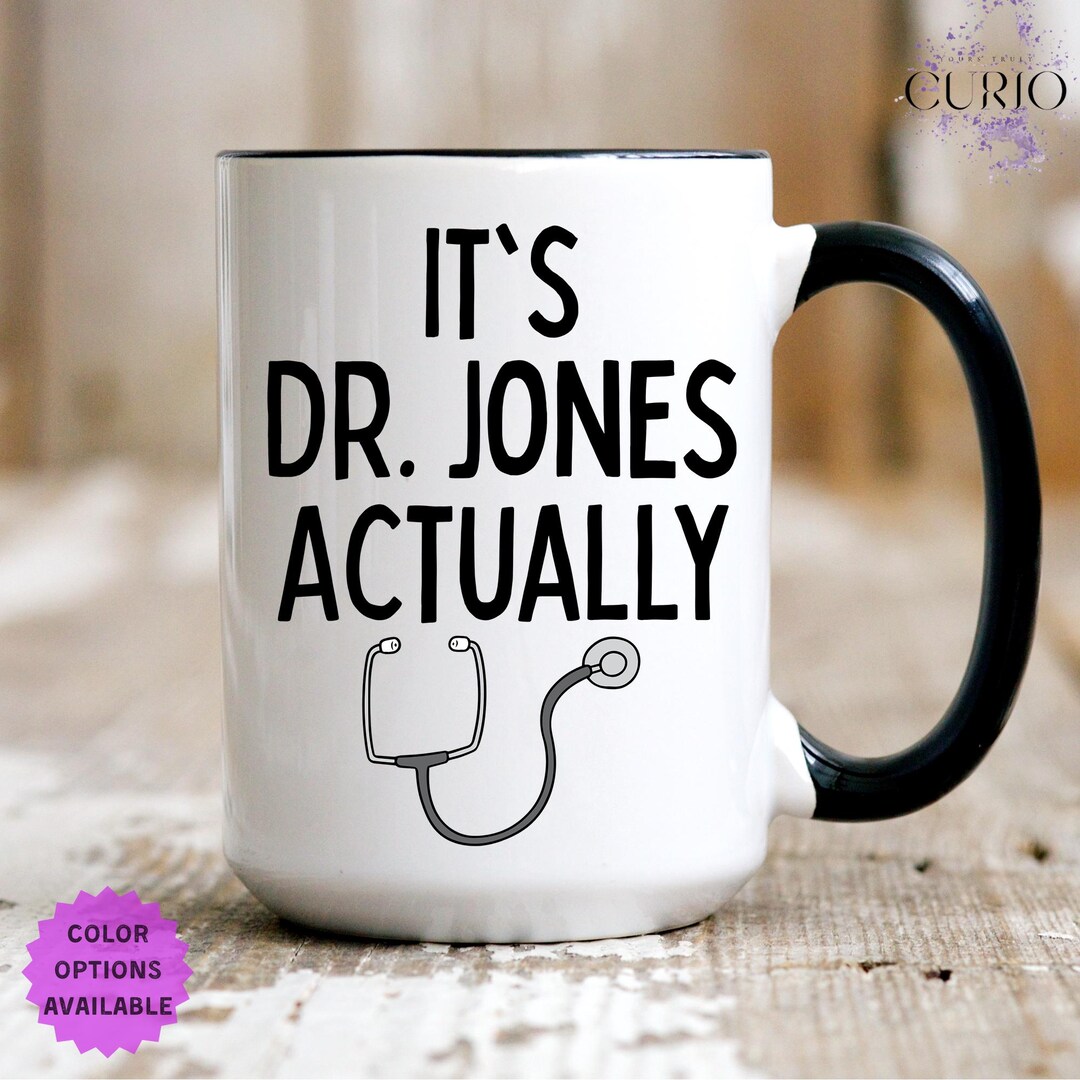 It's Doctor Actually Mug, Custom Doctor Mug,future Doctor Gifts, Doctor ...