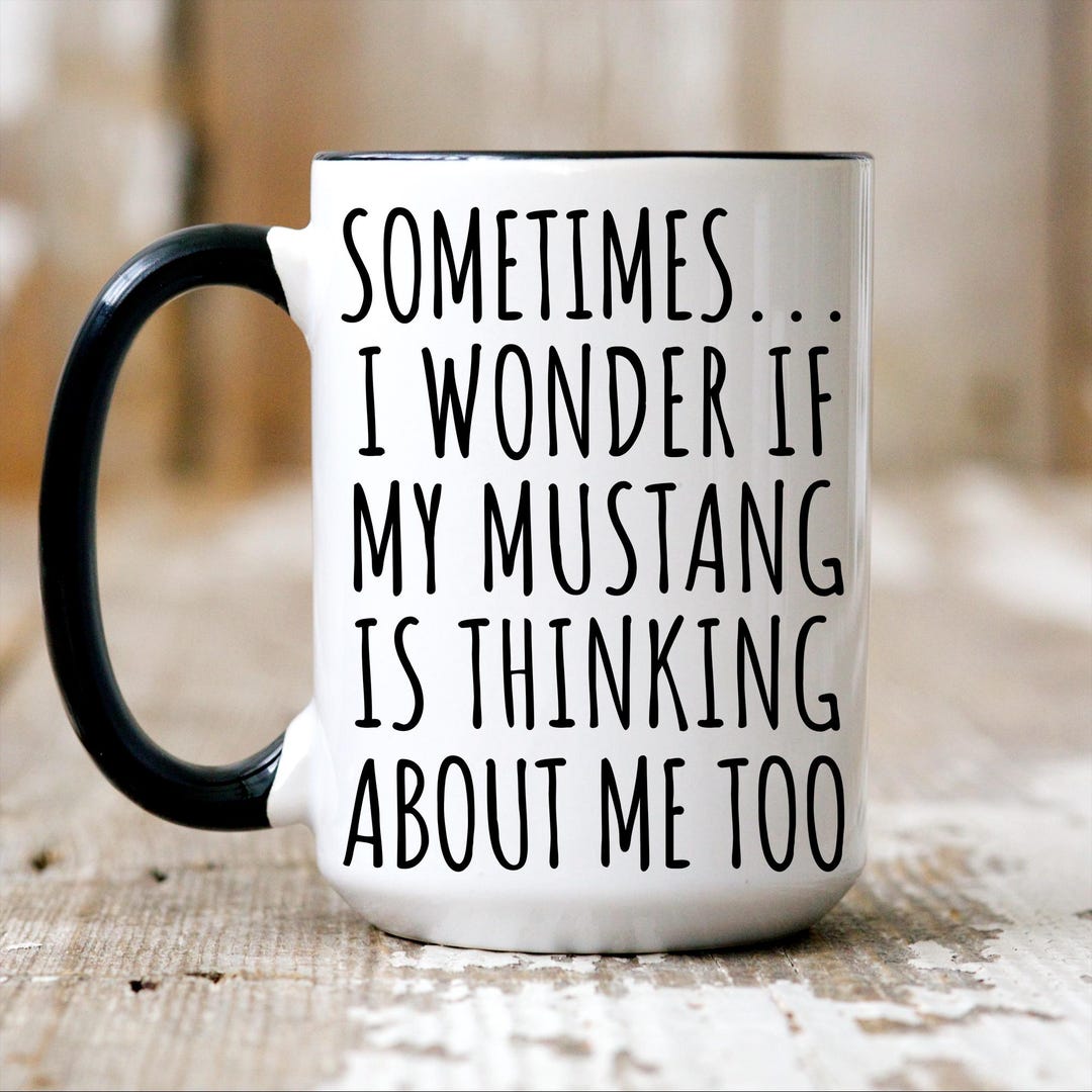 Mustang Gifts for Men, Mustang Cup, Funny Mustang Gifts for Dad, Gifts ...