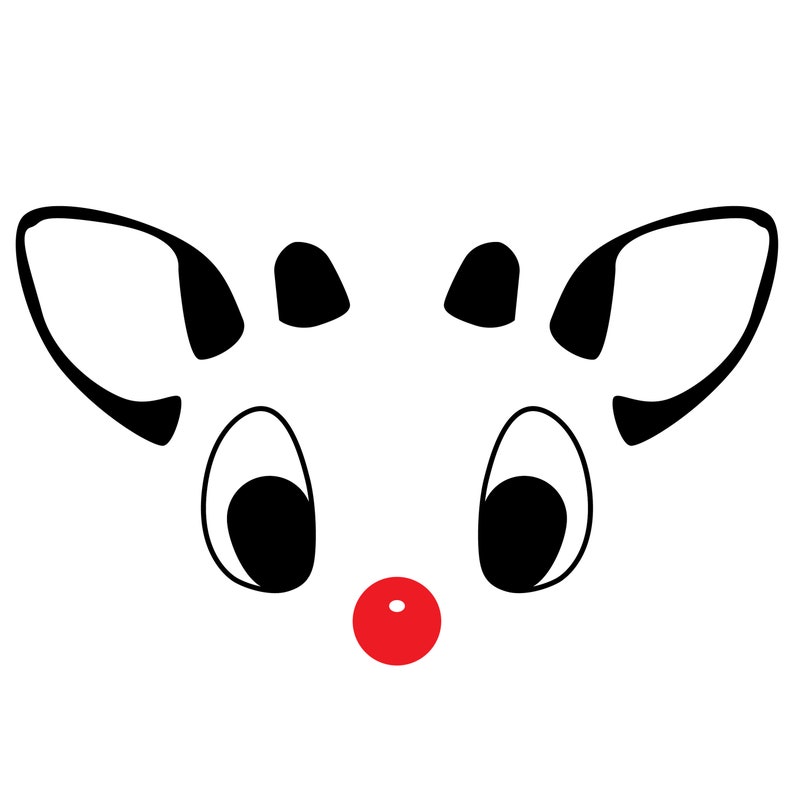 Rudolph and Clarice SVG/PNG Digital Files - Etsy