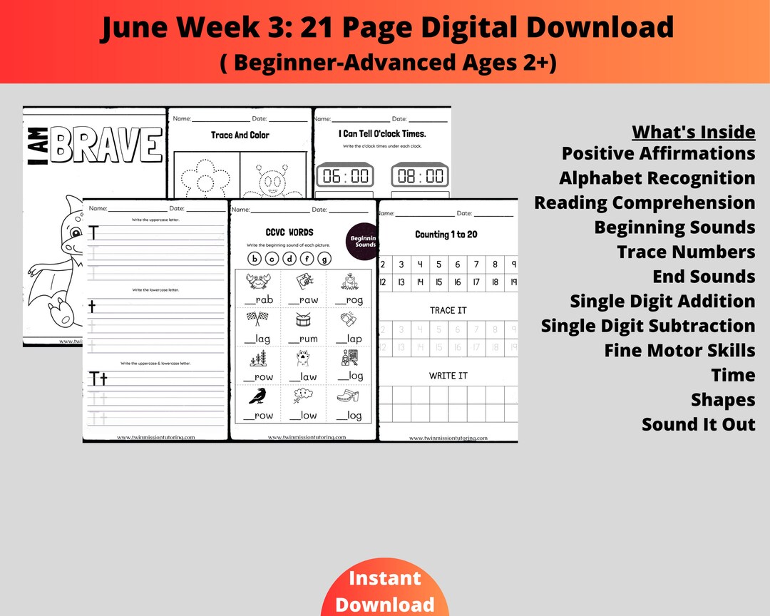 Worksheets, Preschool, Literacy, Reading Comprehensions, Kindergarten ...