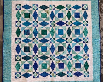 Storm at Sea Quilt Pattern - Etsy