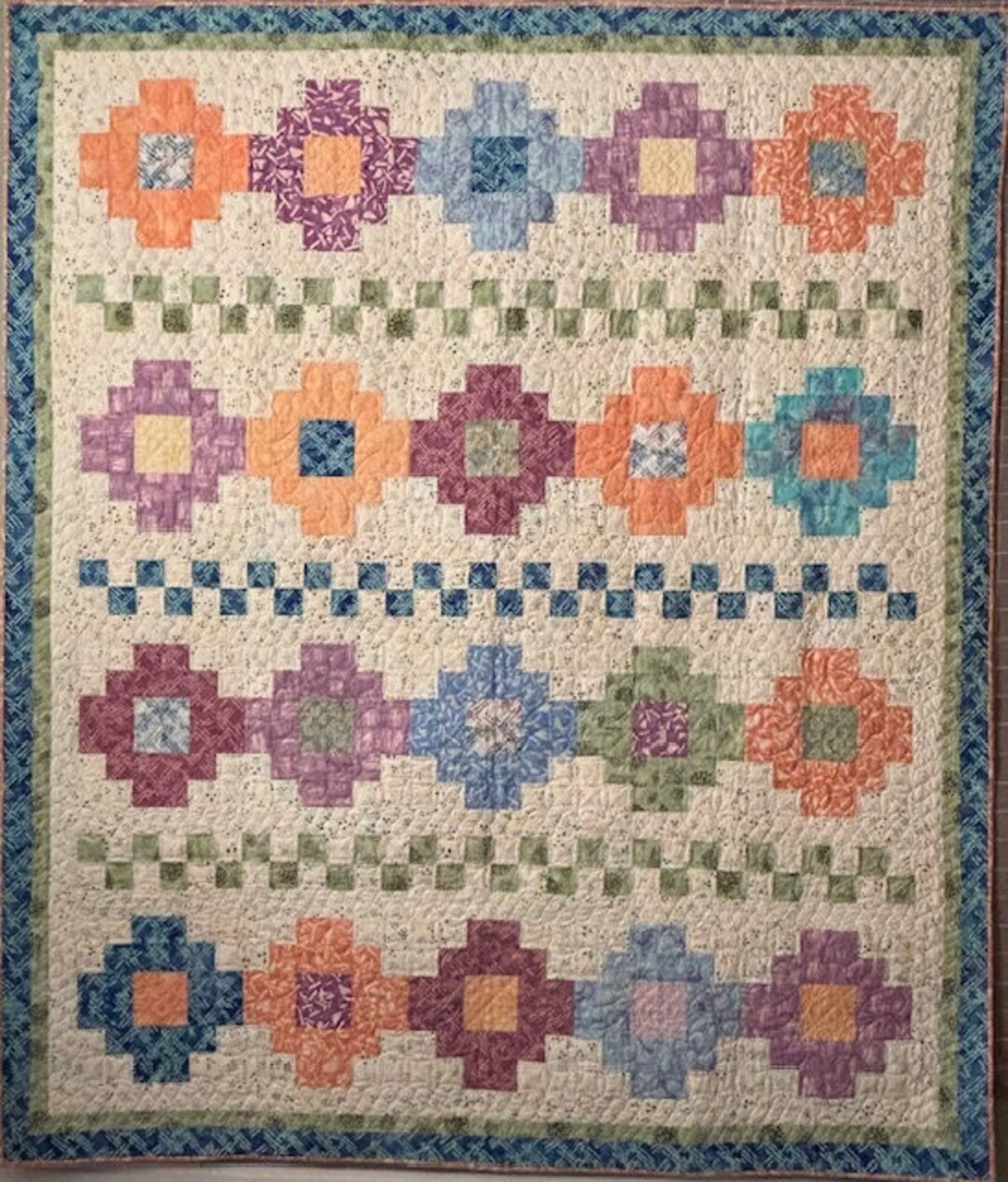 Tranquil Gardens Quilt Pattern - Etsy
