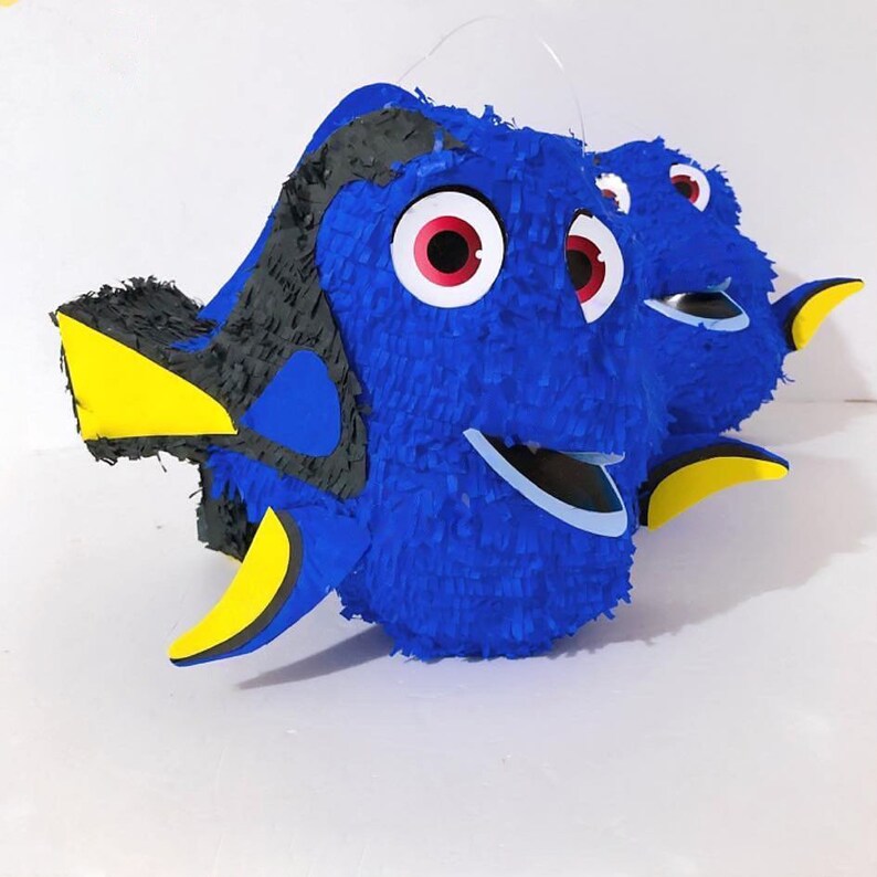 3D Finding Nemo Piñata Dory Custom Pinata Table Decoration - Etsy México
