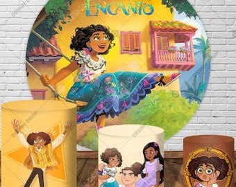 Encanto Circle Backdrop - Etsy Denmark