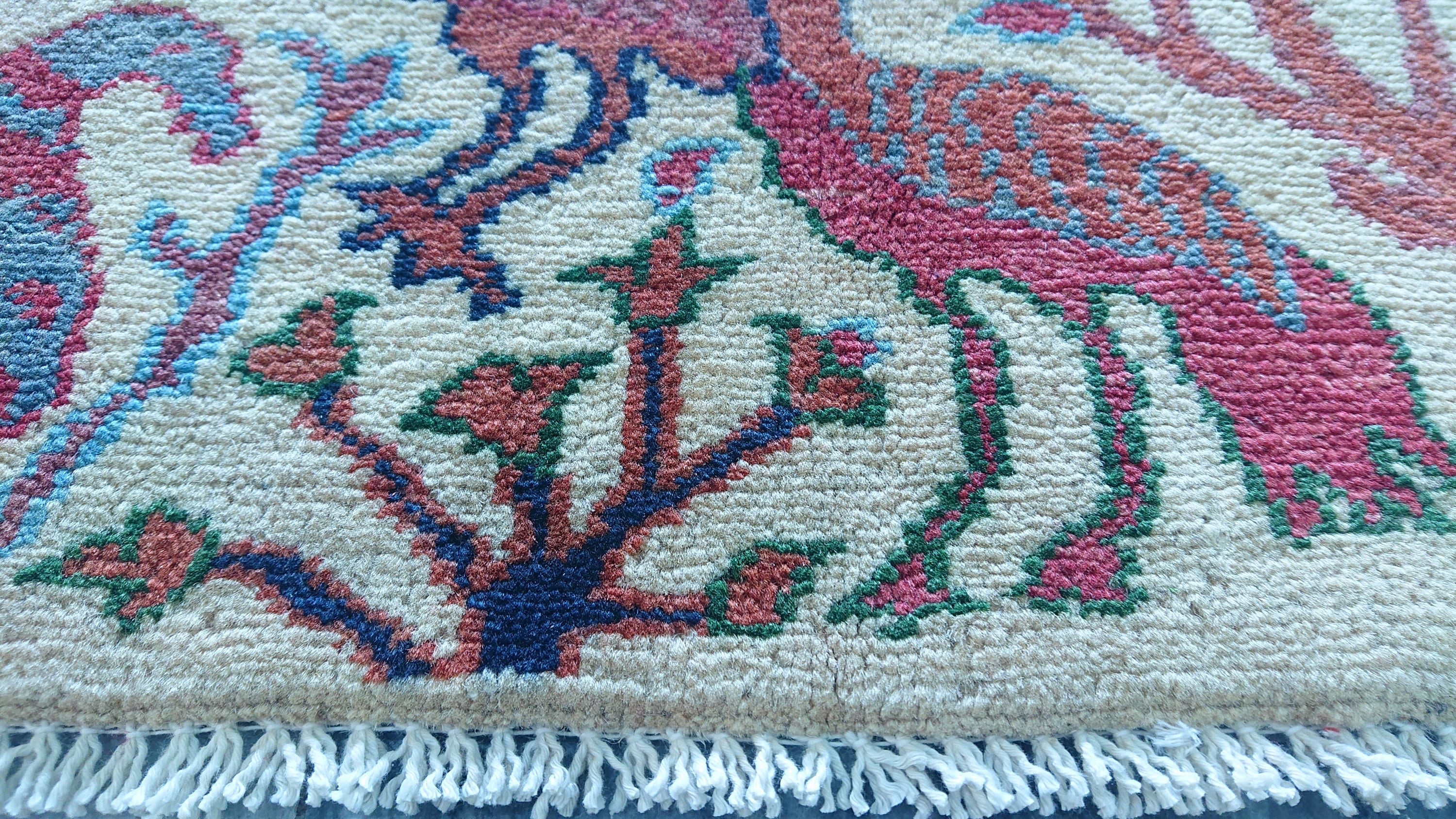 Tree of Life Wool Rug, Forest Rug, Pictorial Rug, Animal Print Rug ...