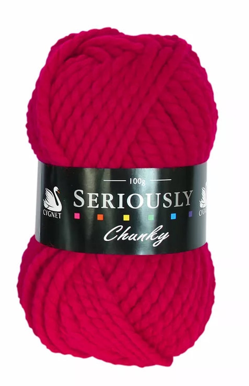 Cygnet Seriously Chunky Yarn - Etsy UK