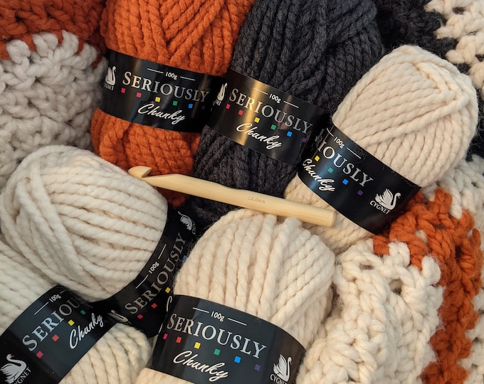 Cygnet Seriously Chunky Yarn - Etsy UK